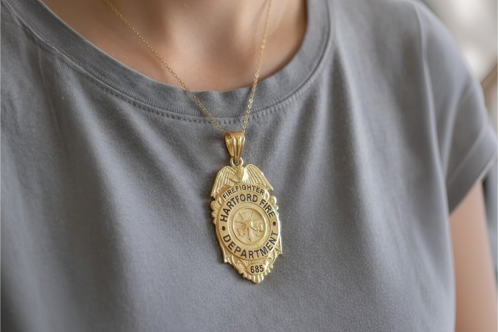 Best Chain Length for Police Badge Pendants: Complete Guide – Jewelry ...