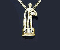 NHRA Wally Trophy Pendant - Gold – jewelryfactory.com